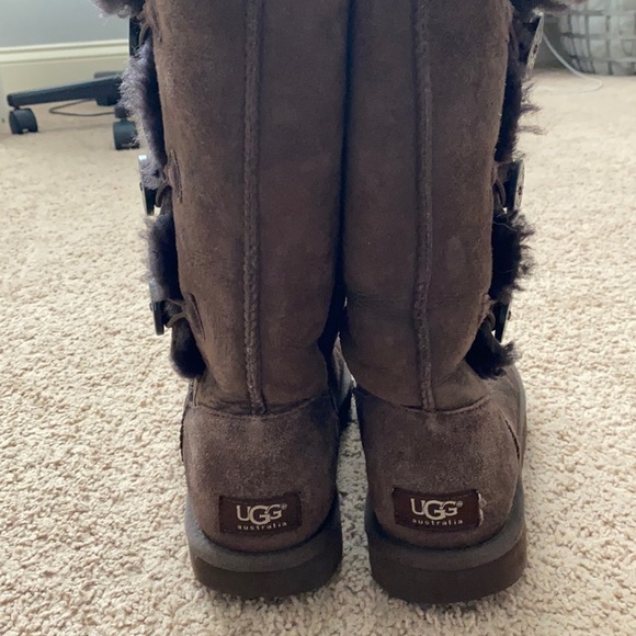 UGG | Shoes | Tall Boots From Ugg Fuzzy On The Inside | Poshmark